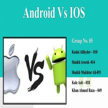 Android Vs Ios | Ppt