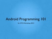 Android Workshop | PPT