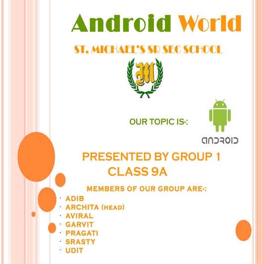 Android world | PPT