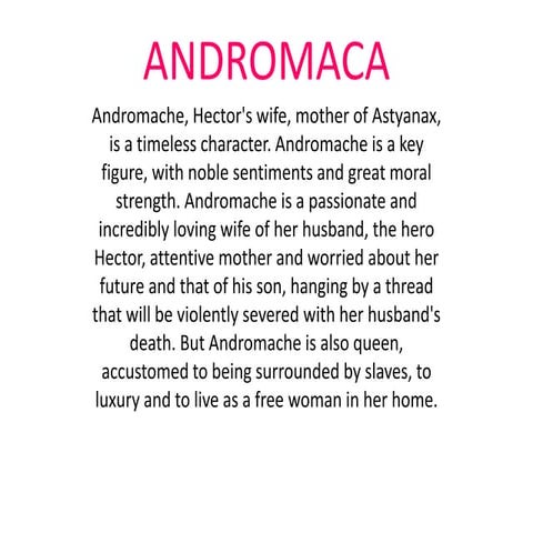 Andromache 2 | PPTX