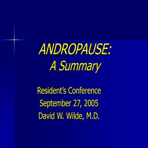 ANDROPAUSE.ppt