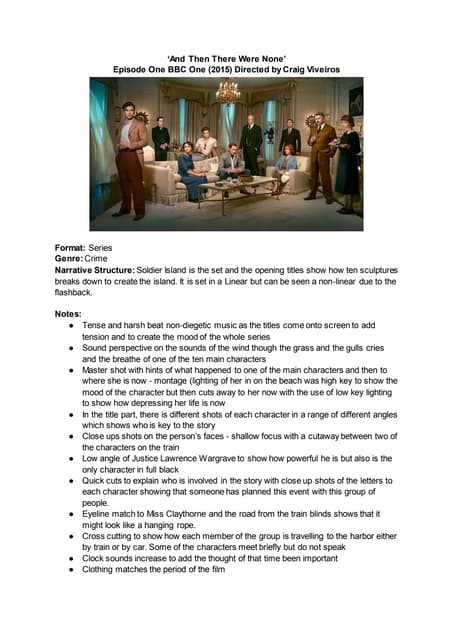 And Then There Were None. | PPT