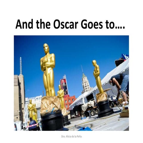 And the oscar goes to | PPTX