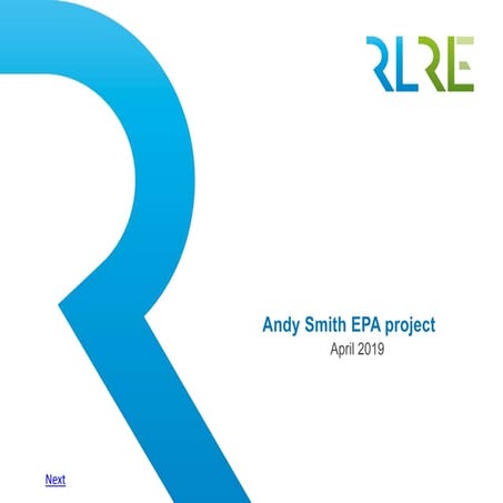 EPA Project - Andy Smith | PPTX | Civil Engineering Industry | Industries