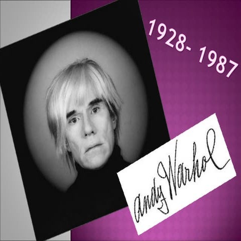 Andy warhol | PPT