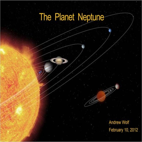 The Planet Neptune | PPTX