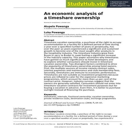 An economic analysis of a timeshare ownership.pdf