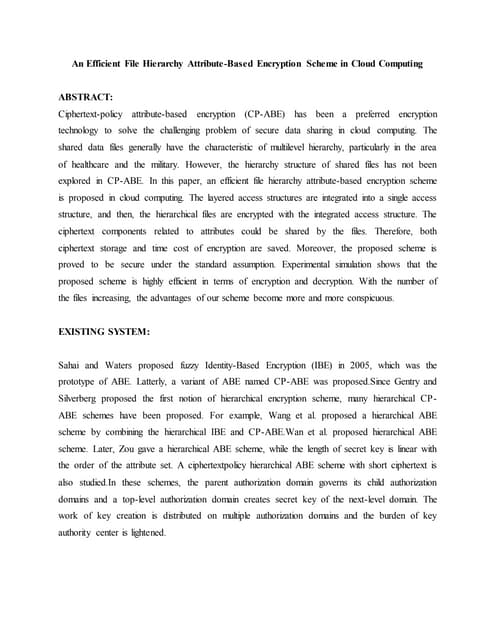 An Efficient File Hierarchy Attribute Based Pdf