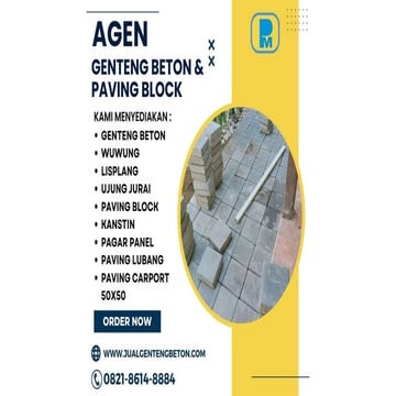 Aneka Paving Block pengiriman ke malang kota | PPT
