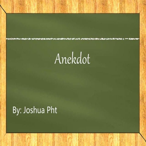 Anekdot 01 | PPTX