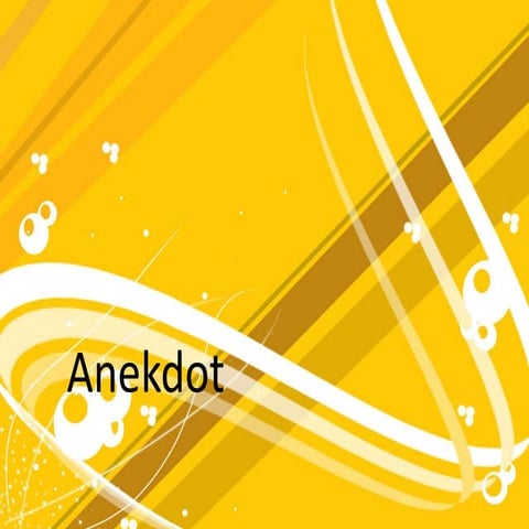 Anekdot | PPTX