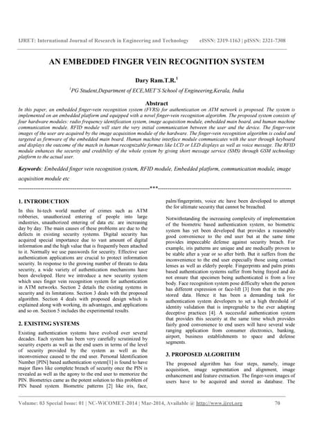 PREPROCESSING ALGORITHM FOR DIGITAL FINGERPRINT IMAGE RECOGNITION | PDF PREPROCESSING ALGORITHM FOR DIGITAL FINGERPRINT IMAGE RECOGNITION | PDF