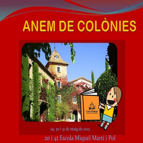 Anem de colònies | PPTX