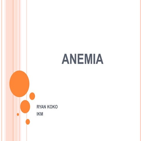 Anemia | PPT