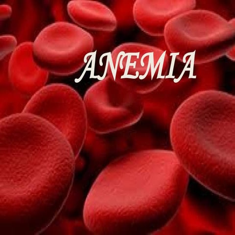 anemia-.pptx factors, investigation, Health | PPTX