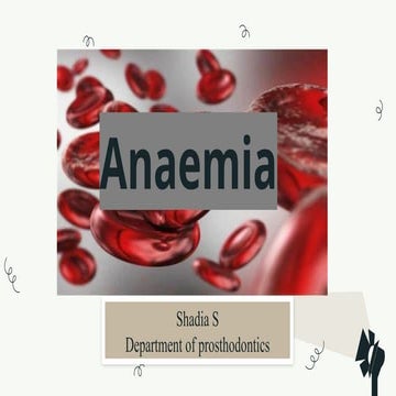 Anemia Causes, Types, Symptoms, Diet, and Treatment | PPTX