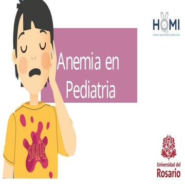 ANEMIA EN PEDIATRIA para entender medici | PPTX