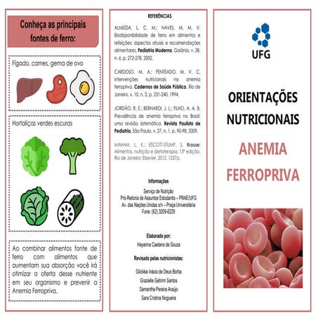 Slide Sobre Anemia Por Deficiencia De Ferro