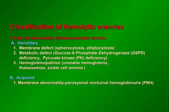 Paroxysmal nocturnal hemoglobinuria (PNH) | PPT