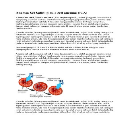 Anemia sel sabit | PDF