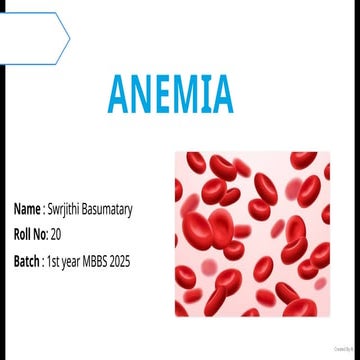 Anemia_ Understanding, Classification, and Management_AI PPT Maker.pptx