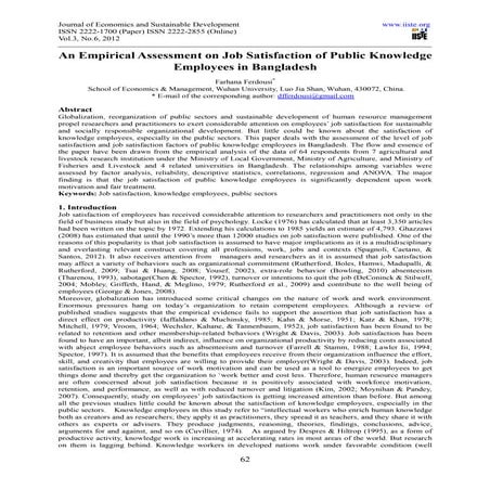 Job Crafting In Public Sector | PDF