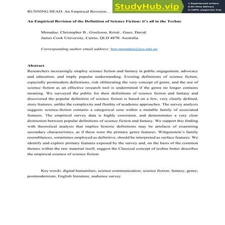 Science Fiction | PPT