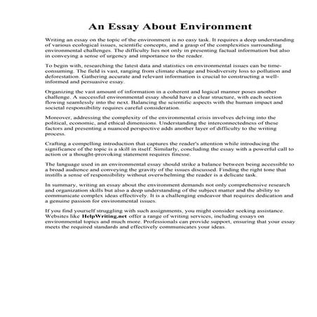 An Essay About Environment.pdf