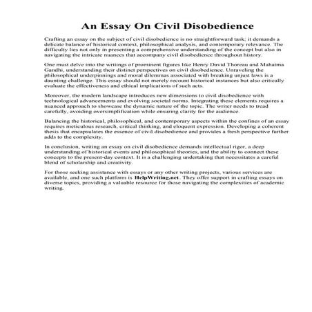 An Essay On Civil Disobedience.pdf