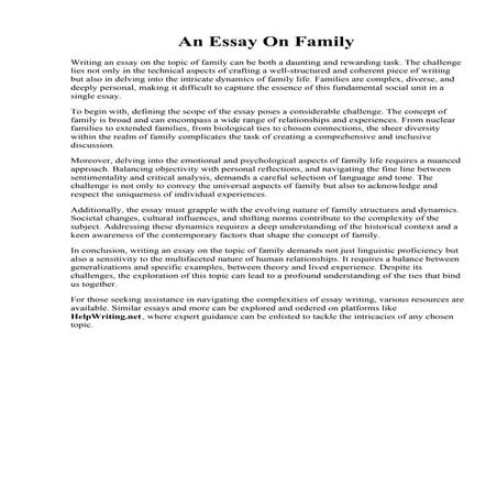 An Essay On Family.pdf