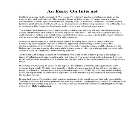 An Essay On Internet.pdf