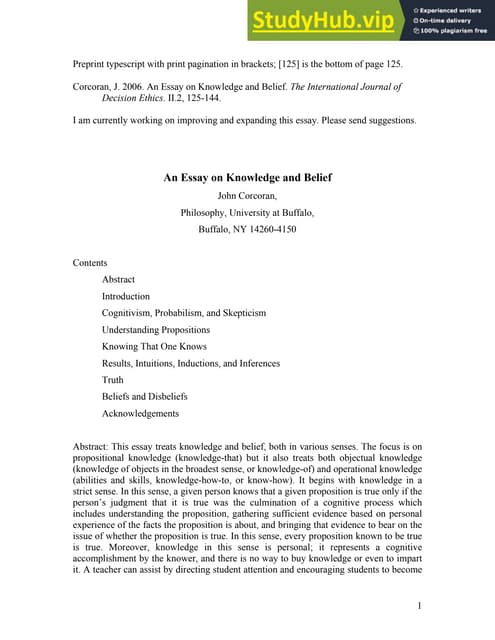 Sources of knowledge | PPTX | Religion & Spirituality