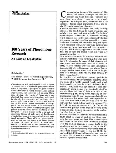 Pheromone | PPT