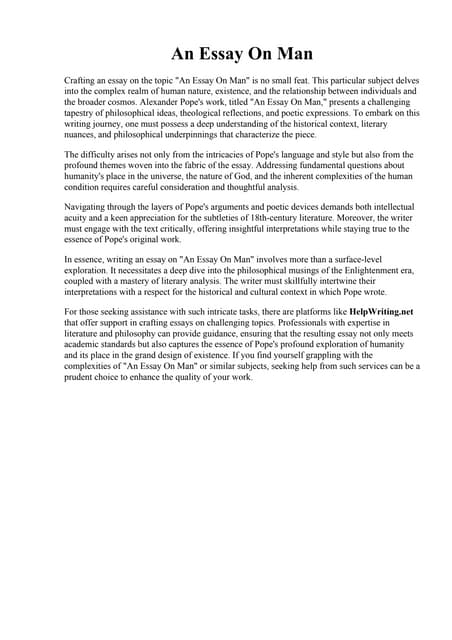 Sample 5 Paragraph Essay | PDF