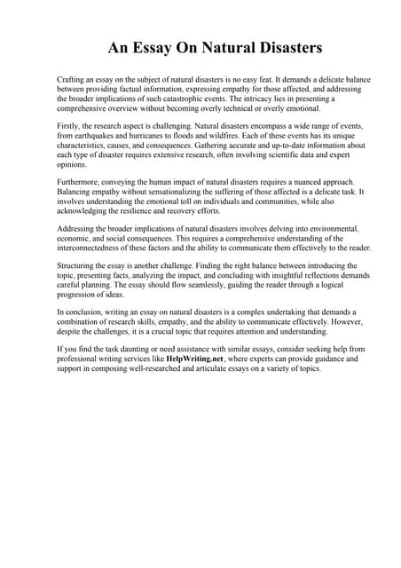 Natural Disasters Essays.pdf