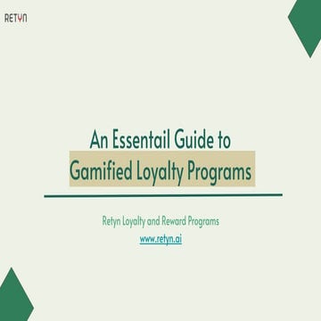 Gamified Loyalty Programs: An Innovative Approach to Customer Retention ...
