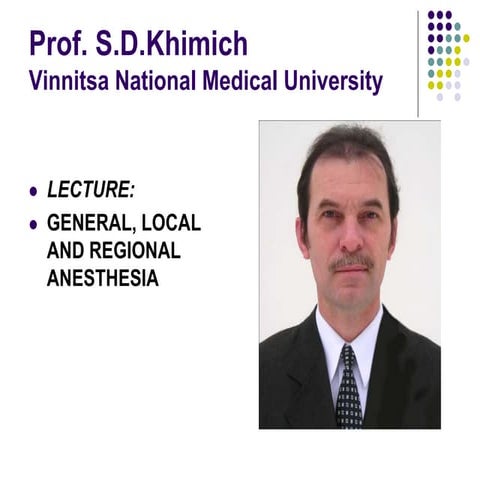 Anesthesia | PPTX