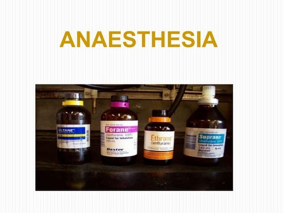 Stages of anesthesia | PPTX | Lung and Respiratory Health | Diseases ...