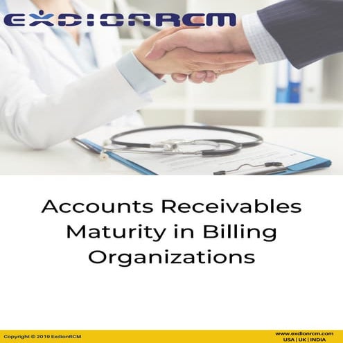Accounts Receivables Maturity in Billing Organizations | PDF