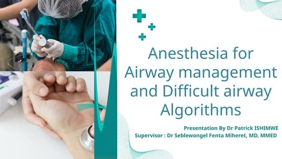 Airway assessment in anaesthesia | PPTX