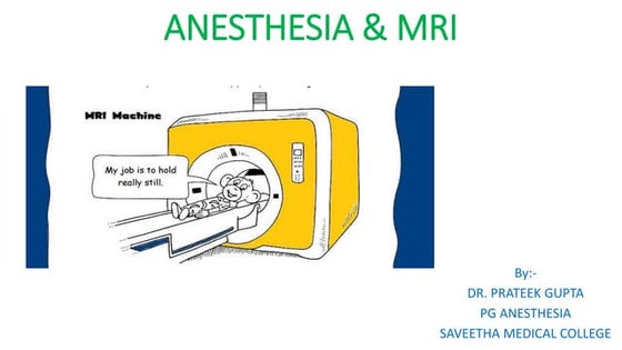 MRI Safety Basics | PPTX