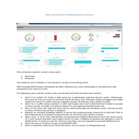 Log correlation SIEM rule examples and correlation engine performance data | PDF