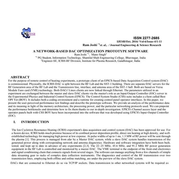 A Network Based Dac Optimization Prototype Software 2 1 Pdf