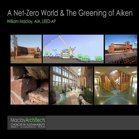 A Net-Zero World and The Greening of Aiken | PPT