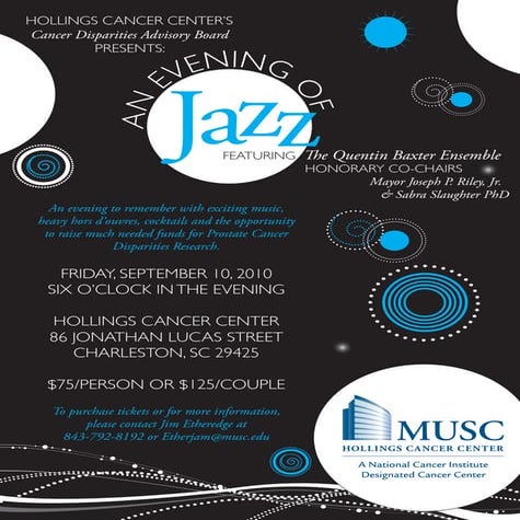An Evening Of Jazz Invitation | PDF