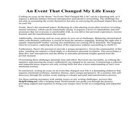 An Event That Changed My Life Essay.pdf
