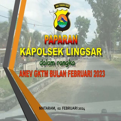 ANEV MINGGUAN POLSEK LINGSAR FEBRUARI 2024.pptx