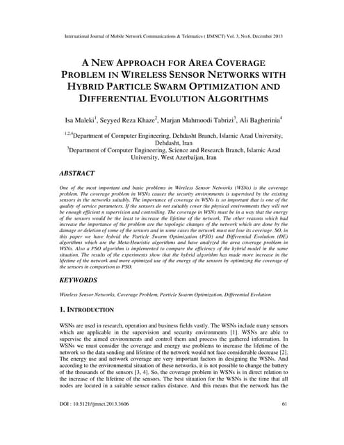 Mobile Coordinated Wireless Sensor Networks With Fault Tolerance For 5503