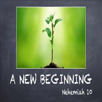 A new beginning | PDF