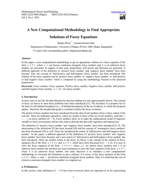 A New Computational Methodology To Find Appropriate Pdf